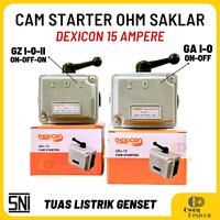 Promo Dexicon CAM STARTER 15A/30A/63 AMPERE GZ 1-0-2 GA 1-0 SAKLAR ...