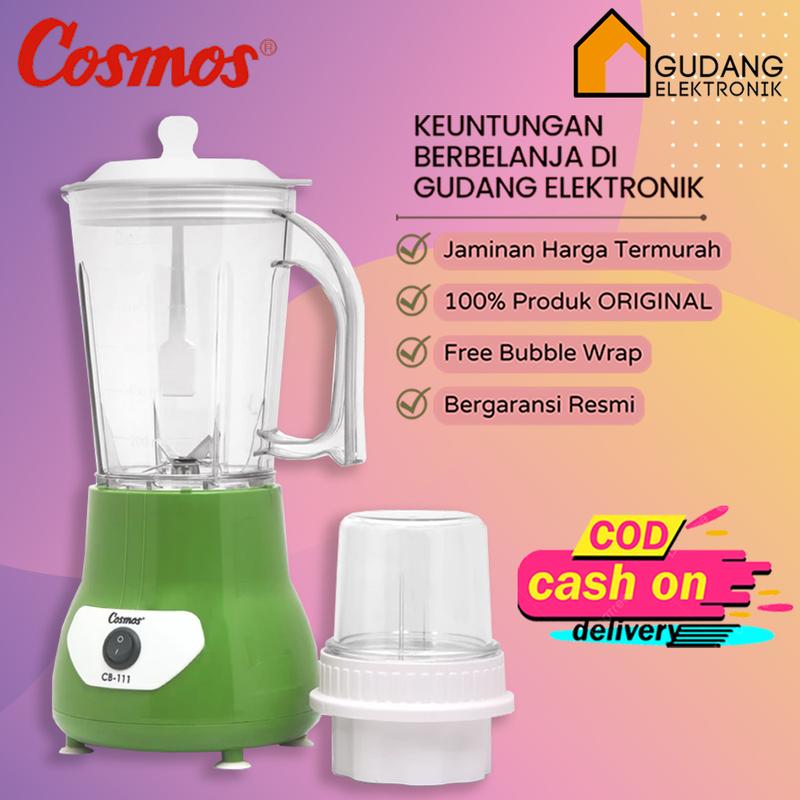 [COD READY] COSMOS BLENDER 2 IN 1 CB111P / CB-111P / CB 111P (PLASTIK ...
