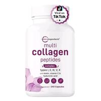 Jual MicroIngredients Multi Collagen Peptides Complex Asli Original ...