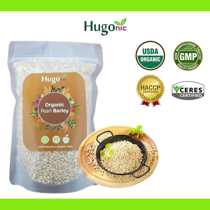 Hugonic Barli Permata Organik 500g Tinggi Serat untuk Minuman Barli ...