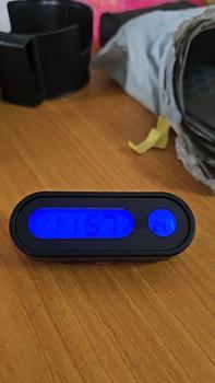 Jam Kereta Elektronik, Saiz Mini, Berkilau, dengan Termometer, - TikTok ...