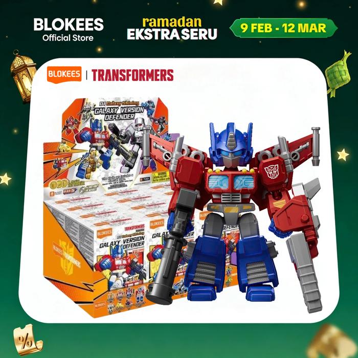 Promo Blokees Transformers Defender Version 01 Mini Toys Mainan blind ...