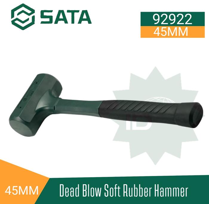 Promo SATA 92922 Palu Karet 45 mm Dead Blow Soft Rubber Hammer Sata ...