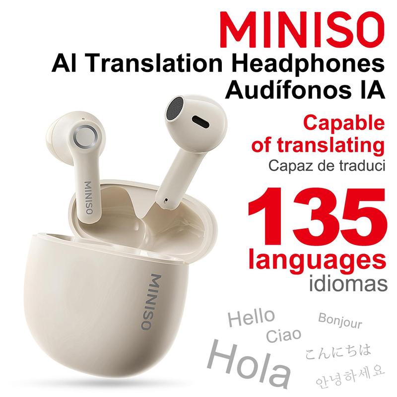 MINISO X52 AI Open Ear Translation Wireless Bluetooth Earbuds, - TikTok ...