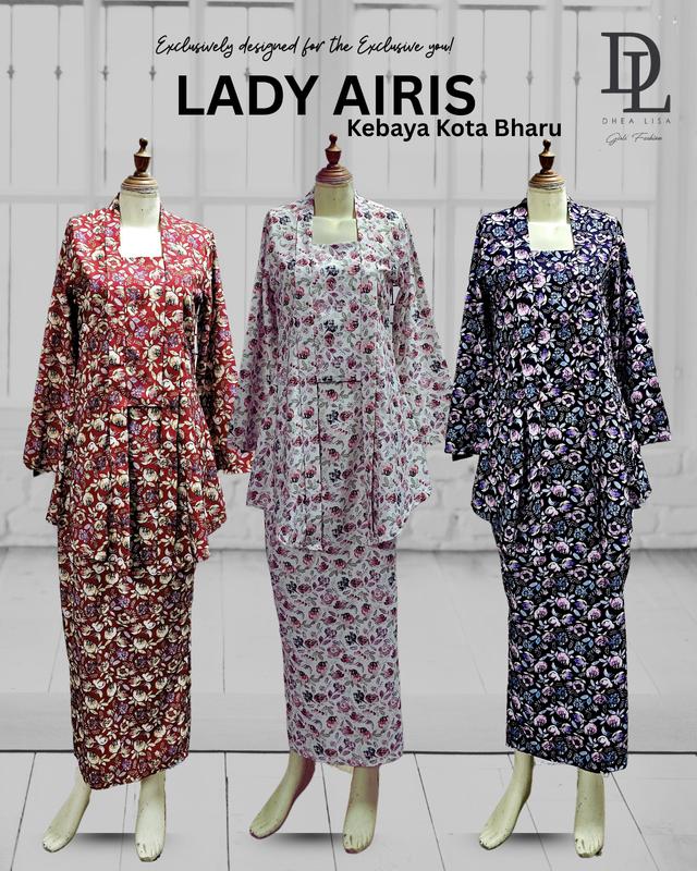 DHEA LISA kebaya Kota Bharu Lady Airis, pakaian wanita - Clothing ...