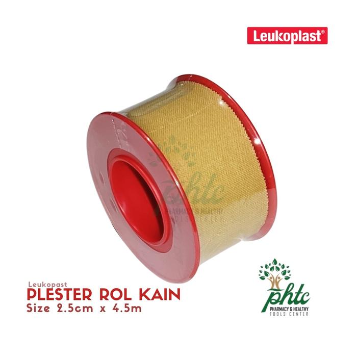 Jual LEUKOPLAST Plester Coklat 2,5cm X 4,5m l Plaster Roll Kain Coklat ...