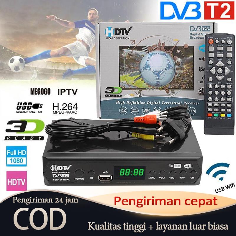 Set Top Box TV Digital Receiver DVB-T2 Penerima Siaran Full HD/ - Shop | Tokopedia