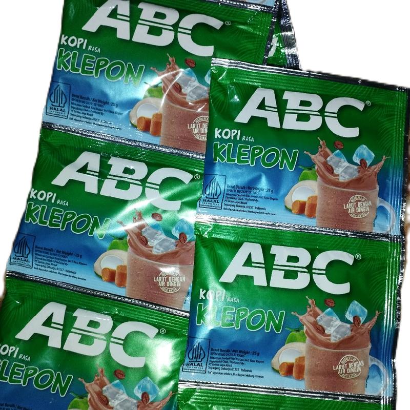 ABC Klepon 10 Sachet-Coffee-Kopi Rasa Klepon - Shop | Tokopedia