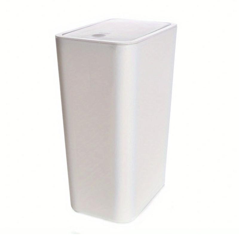Temu (Sold as One) Square Push-On Trash Can with Lid - TikTok Shop ...