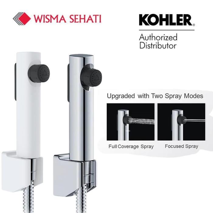 Promo KOHLER Jet Shower Toilet Hygiene Spray CUFF 2.0 Kamar Mandi Putih ...