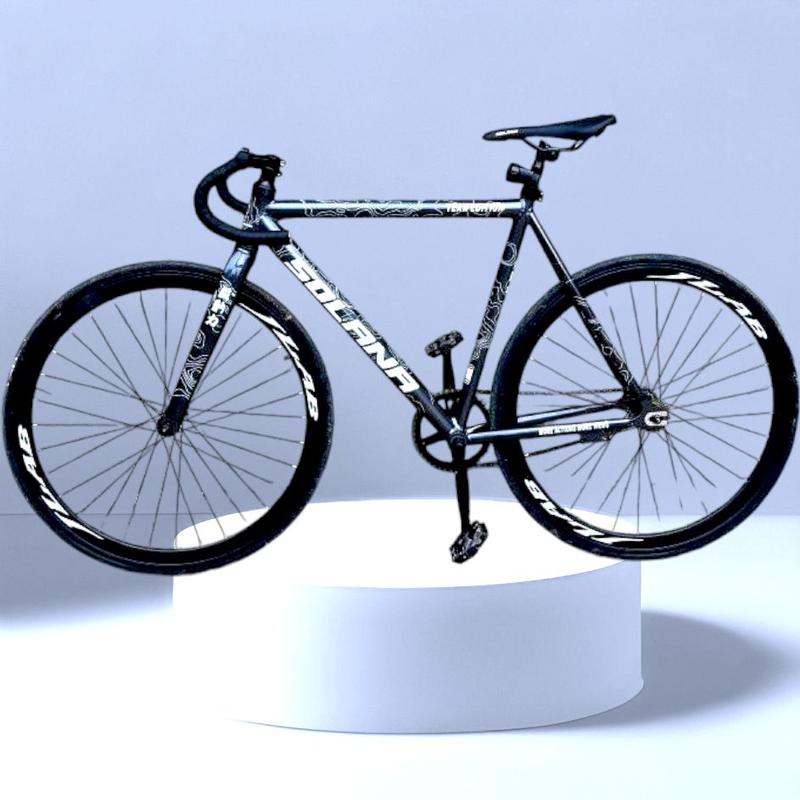 SOLANA BLACK FIXIE ALLOY Straight Geometry Large size 54cm - TikTok ...