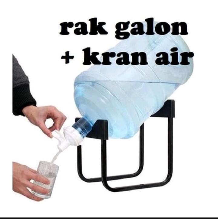 Rak Galon air mineral / RAK KAKI GALON AIR BESI plus KRAN GALON - Shop ...
