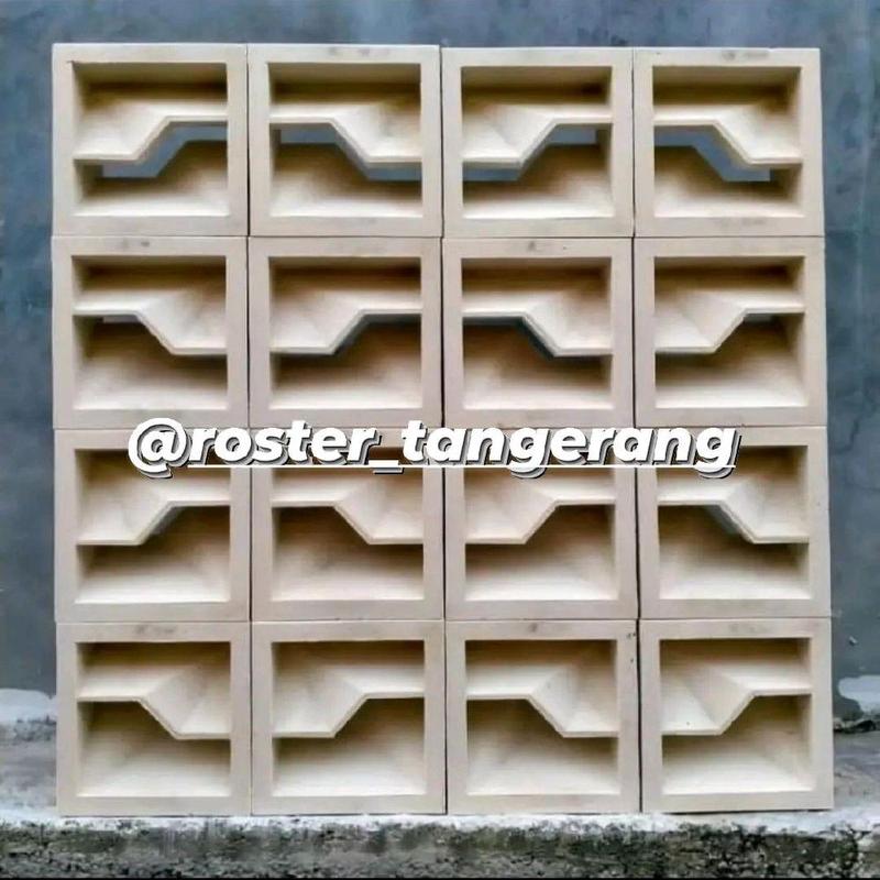 Roster 20 x 20 x 10 cm , 1m² butuh 25 pcs - Shop | Tokopedia
