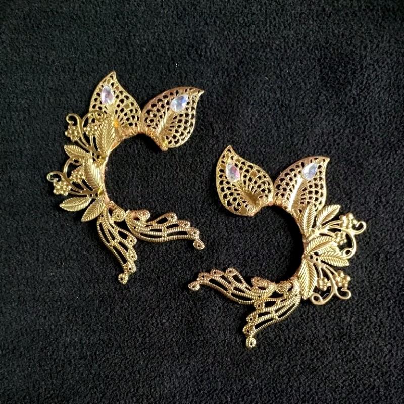( Novia ) earcuff hiasan telinga sumping tari sepasang - Shop | Tokopedia