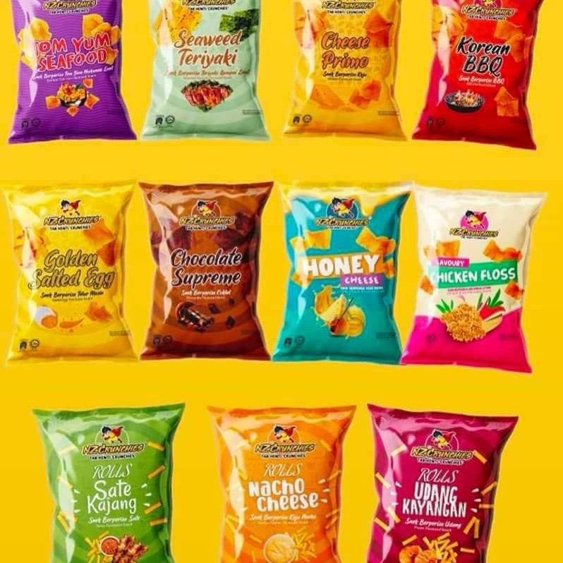 Pack Nz Crunchies 60g (11 flav.) - TikTok Shop Malaysia