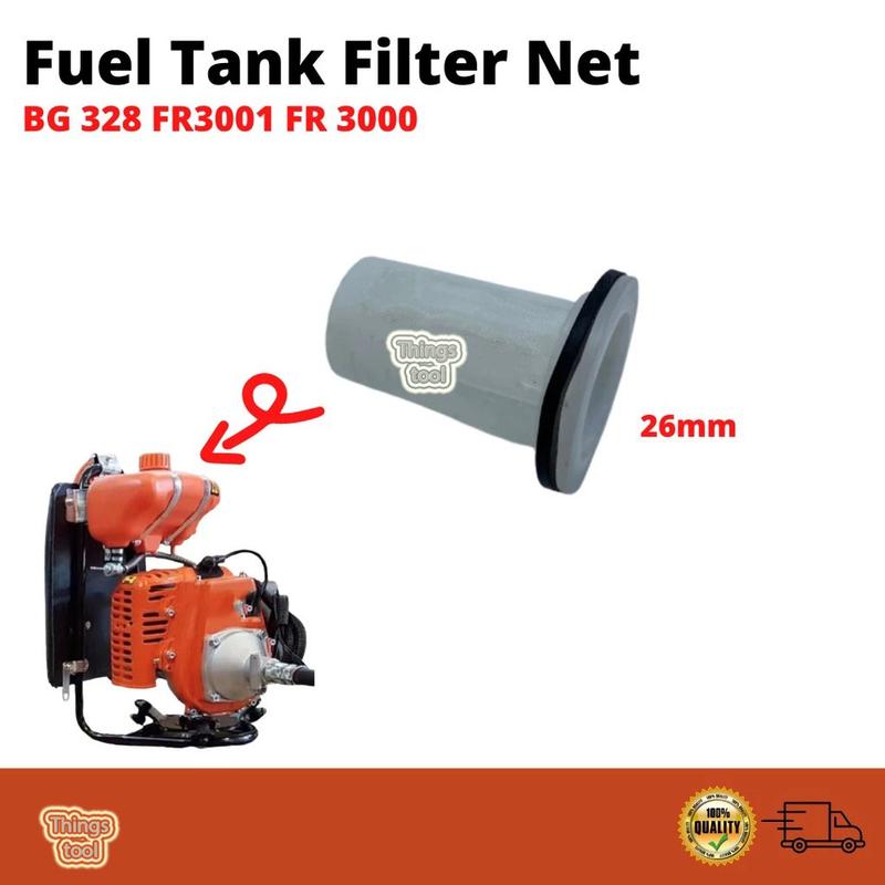 Mesin Rumput Penapis Minyak (26MM) Brush Cutter Fuel Tank Filter ...