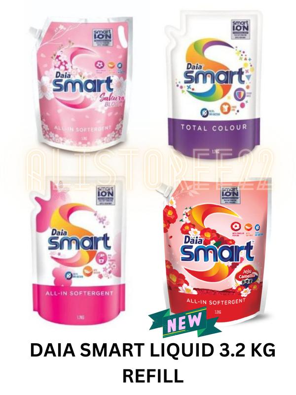 Daia Smart Concentrated Liquid Detergent Refill 3.2 kg (READ - TikTok ...