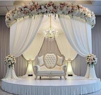 Jual Kain Dekorasi Pelaminan Wedding Lamaran Backdrop Background Abutay ...