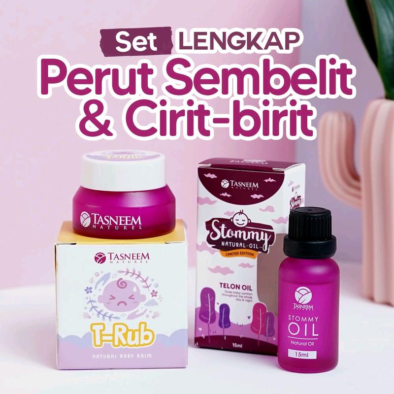 TASNEEM||SET PERUT SELESA||SEMBELIT||CIRIT||KEMBUNG PERUT||BABY ...
