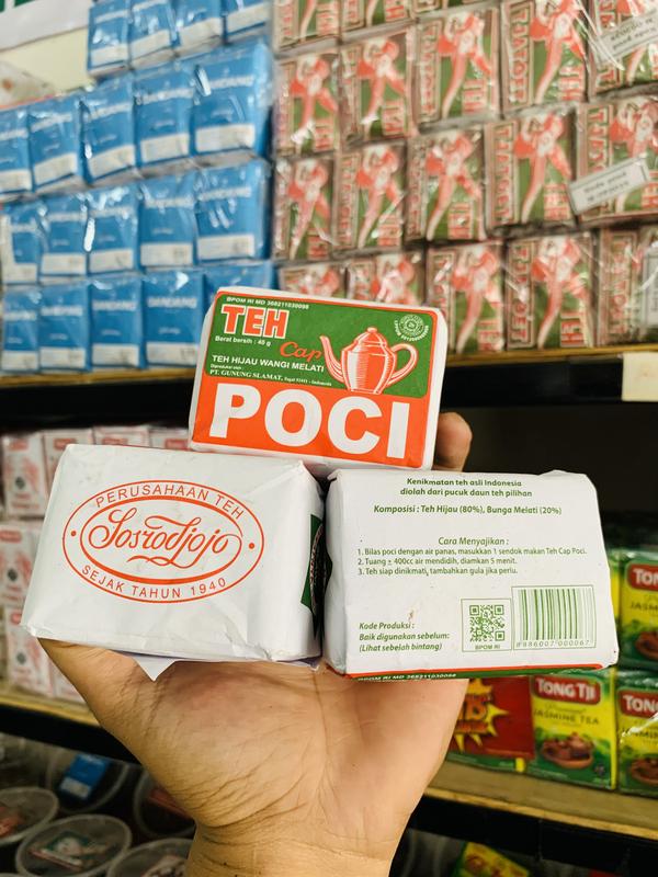 Teh Cap Poci Hijau | Teh Poci 40gram - Shop | Tokopedia