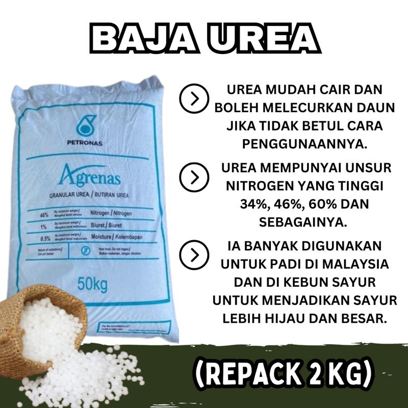 BAJA DAUN / BAJA UREA PETRONAS AGRENAS 46%N (50 KG) | BAJA UREA ...