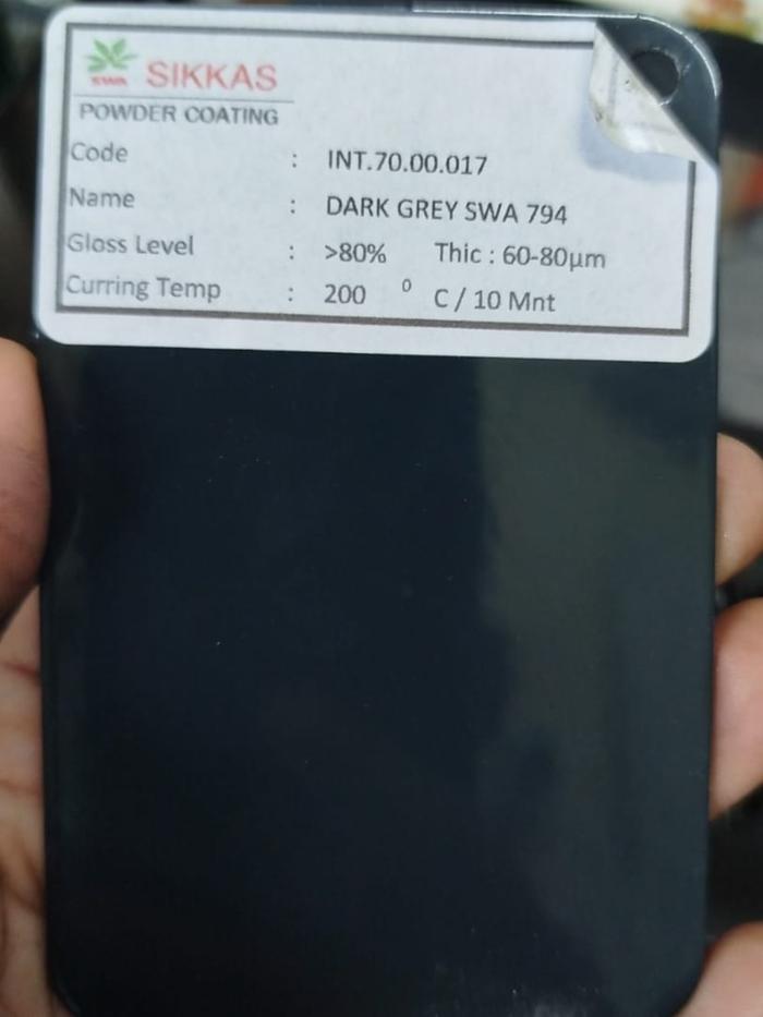 Jual POWDER COATING DARK GREY SWA 794 - HARGA 1 Kg Powder - Kab ...
