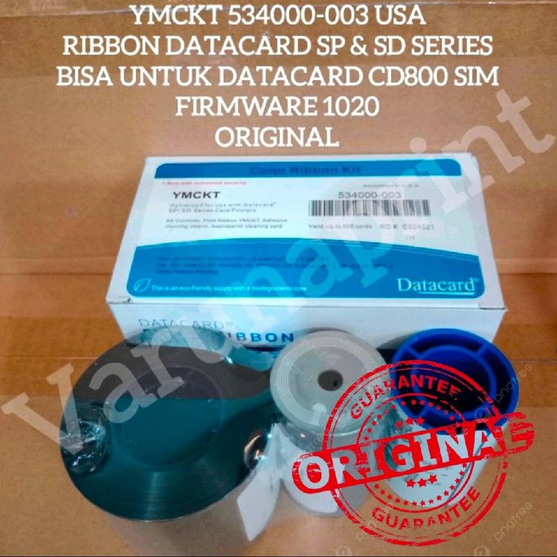 Ribbon color YMCKT 534000-003 Datacard / 534000-003 / Datacard / YMCKT - Shop | Tokopedia