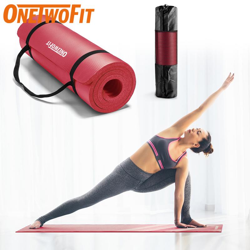 OneTwoFit Tikar Senaman NBR, Tebal 2 / 5 Inci (10mm), Lembut - TikTok ...