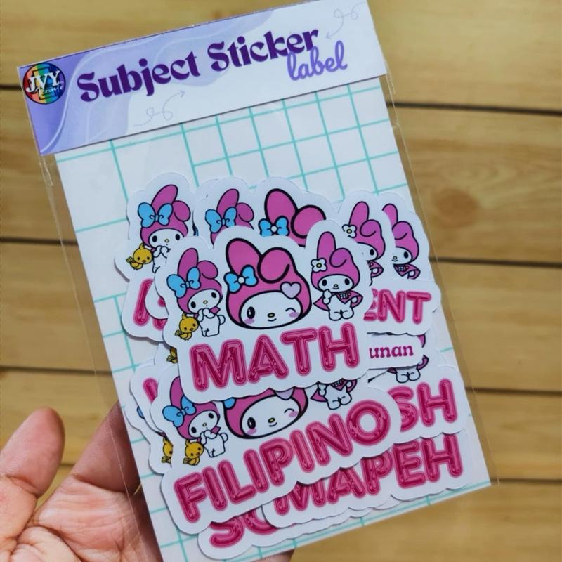 subject label sticker for all grades - TikTok Shop Philippines