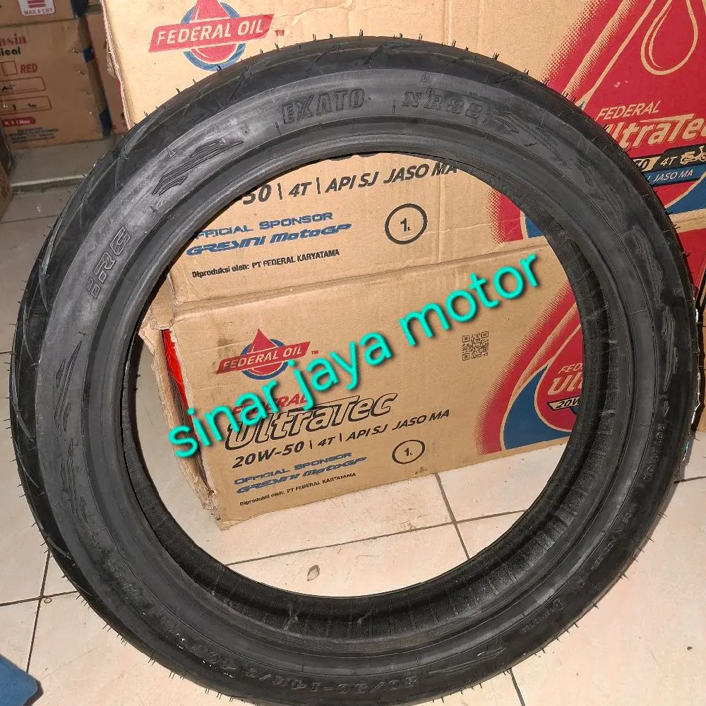 Ban luar irc satu set depan belakang exato 80/90-14 dan 90/90-14 Motor ...