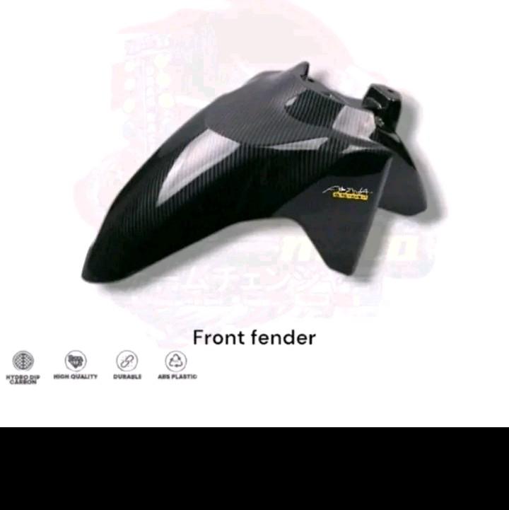 HONDA CLICK V2 AND V3 FRONT FENDER TWILL CARBON - TikTok Shop Philippines