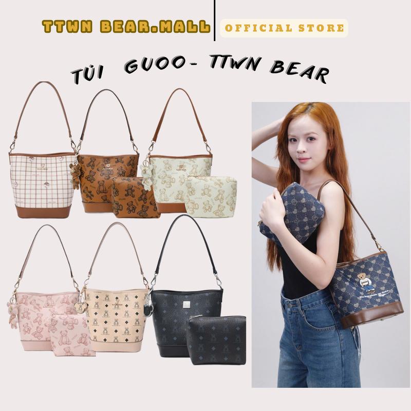 Túi dáng xô họa tiết gấu TTWN BEAR _ GUOO BEAR THÁI LAN chín - TikTok ...