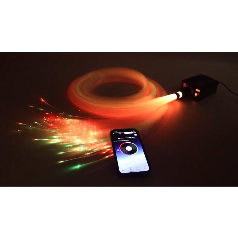 BS Lampu Hias Fiber Optik RGB Meteor Langit Berbintang Mesin Serat ...