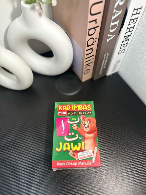 FLASH CARD KAD IMBAS JAWI HURUF HIJAIYAH BAHASA ARAB ASAS MENGAJI Flash ...