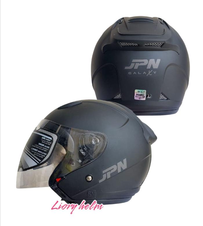 Promo HELM SEPEDA MOTOR JPN HELM 100% ORIGINAL HELM SNI HELM PRIA ...