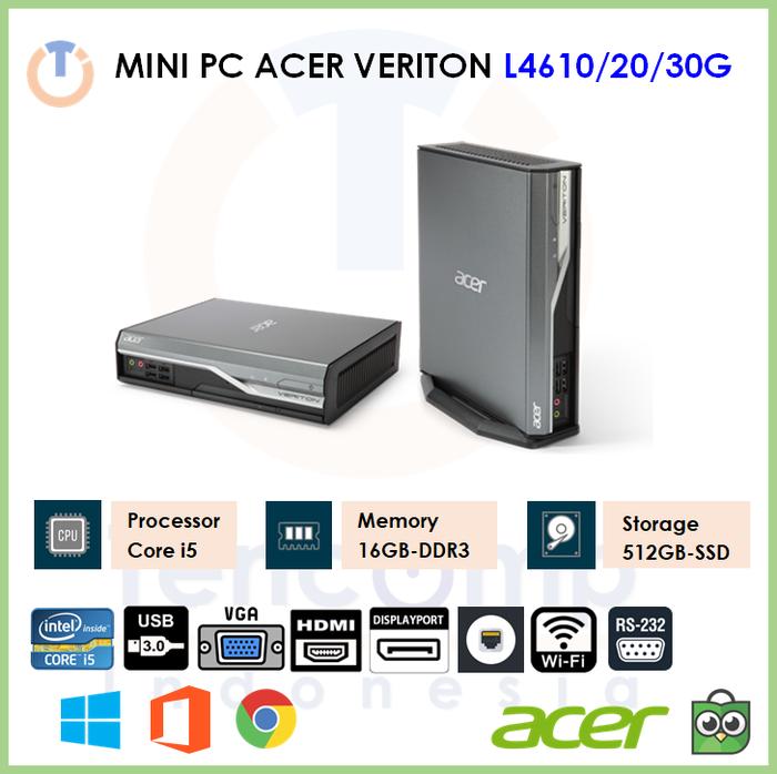 Jual [ Like New ] Mini PC Acer Core i5 | Ram 16GB | SSD 512GB - Core i7 ...