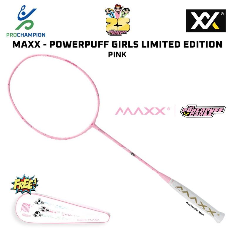 Raket Badminton MAXX PowerPuff Power Puff Girl Pink - Shop | Tokopedia