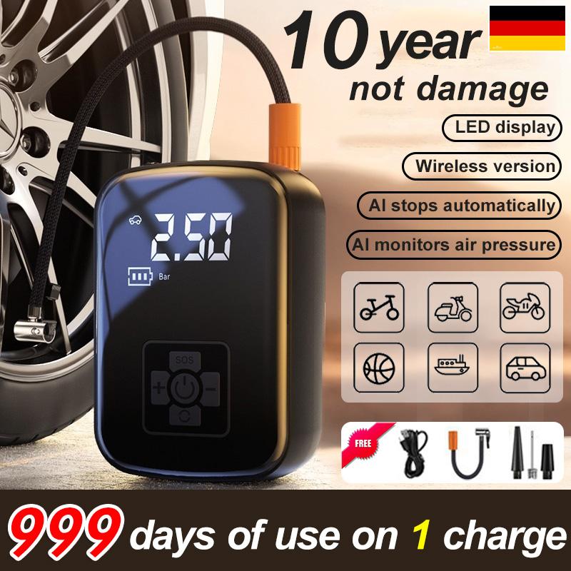 【80000mAh】wireless air pump tyre pam tayar kereta pam tayar motor ...