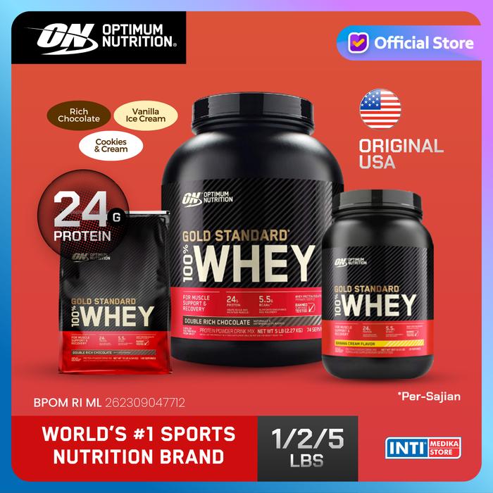 Promo ON - Gold Standard WHEY for Muscle Support & Recovery | Susu ...