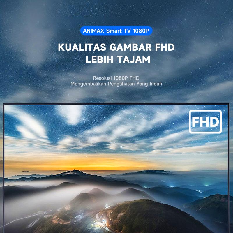 [Smart TV 27 ]Animax 27 inch TV LED Android 14.0 FHD Ready Televisi Lcd ...