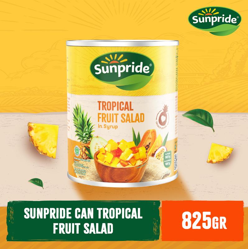 Sunpride Can Tropical Fruit Salad 825 gr - Buah kaleng dalam Sirup ...