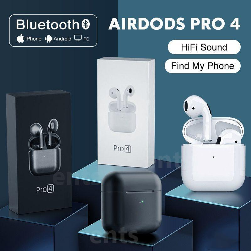 Pro4 Wireless Bluetooth Earphone TWS Headphones Hifi Stereo Sound ...