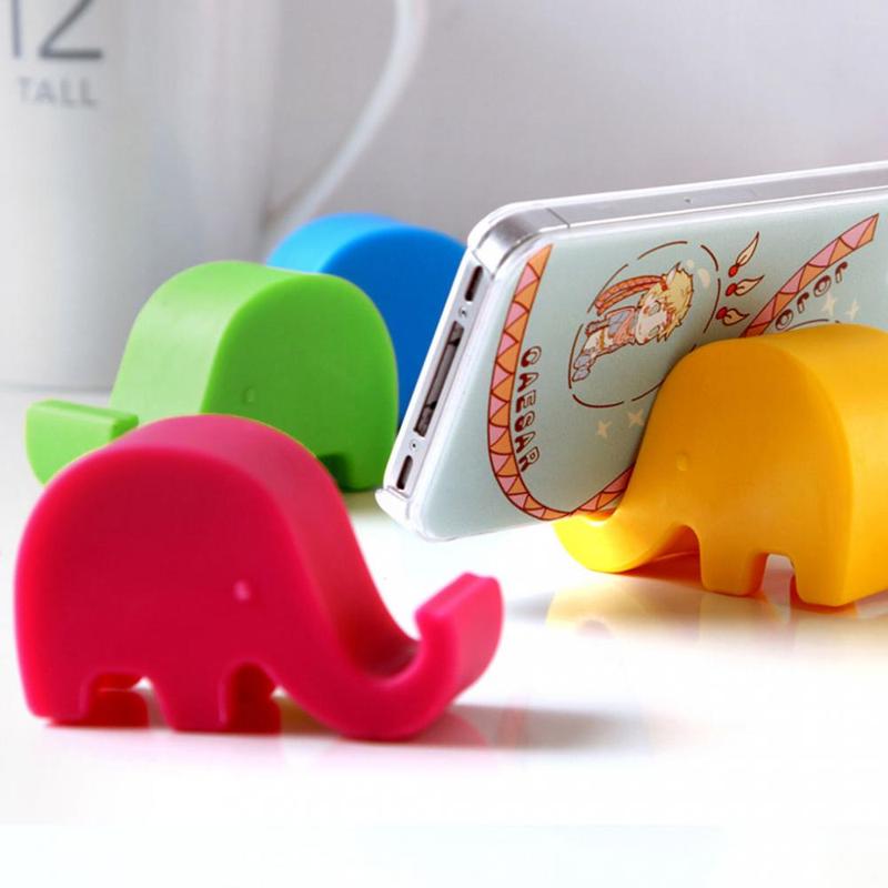 Cute Elephant Mobile Phone Brackets Multi Color Plastic Lazy - TikTok ...