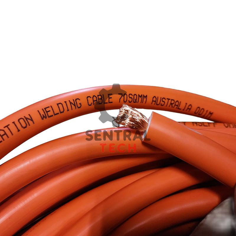 Kabel Las 70mm Superflex Welding Cable NSLFF VDE 0250 Australia Orange ...