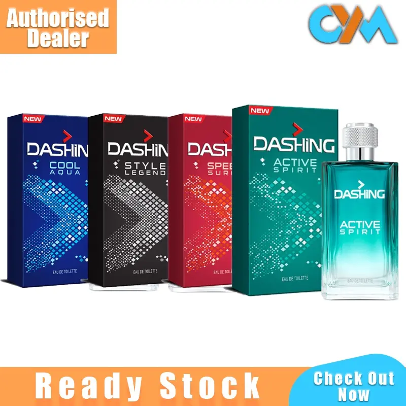 Dashing Perfume Men Edt 100ml Cool Aqua / Style Legend / Active Spirit ...