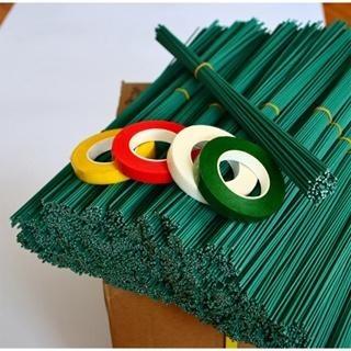 Flower Wire Dawai bunga stems 25/30/40cm long Handmade Artificial ...