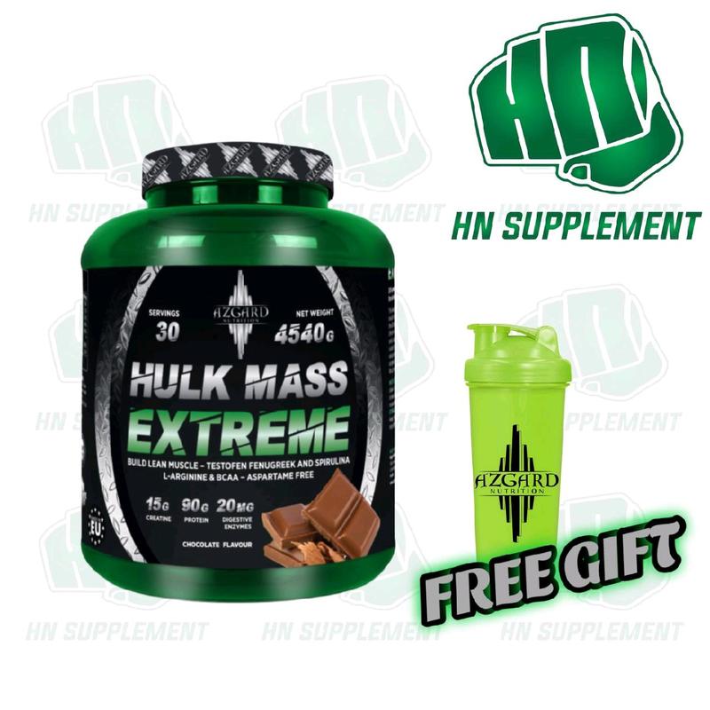 Azgard Hulk Mass Extreme 4.5KG - TikTok Shop Malaysia