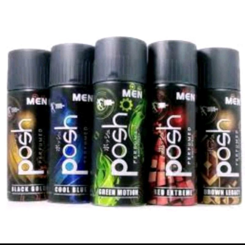 Posh Men Perfumed Body Spray 150ml/Parfum Cowok - Shop | Tokopedia