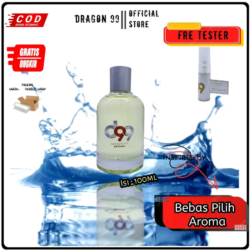 Parfum Dragon 99 100ml Ketahanan 8-10 Jam Bebas Pilih Aroma Tahan - Shop | Tokopedia