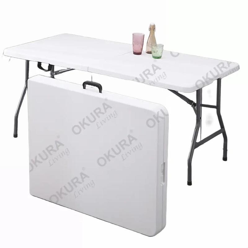 6ft Foldable Banquet Table Event / Catering / Hall / Buffet Folding ...